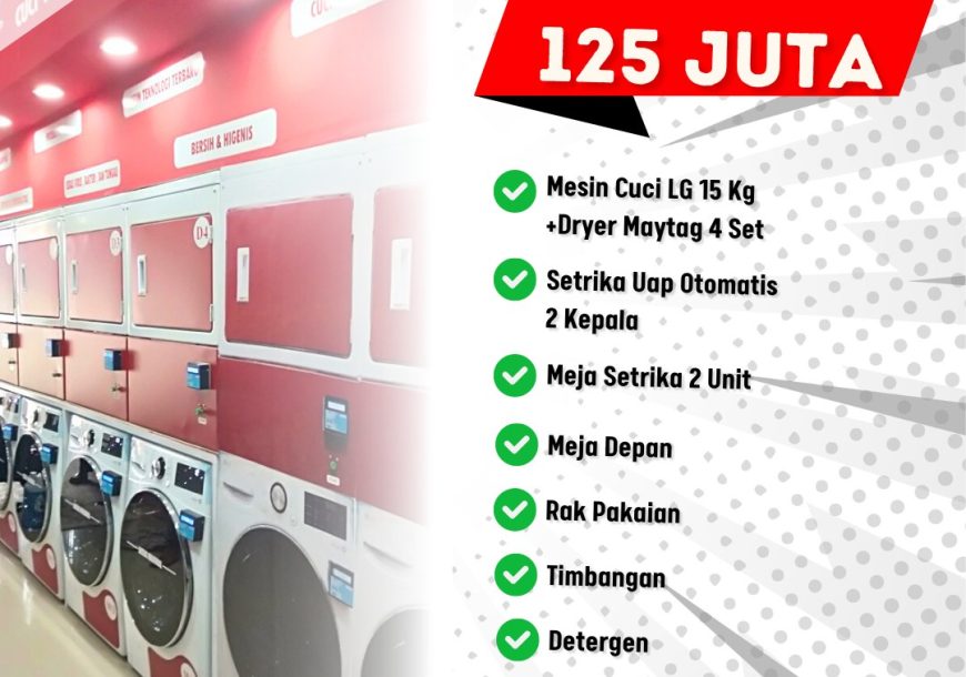 Paket Usaha Laundry Murah – Toko Peralatan Laundry